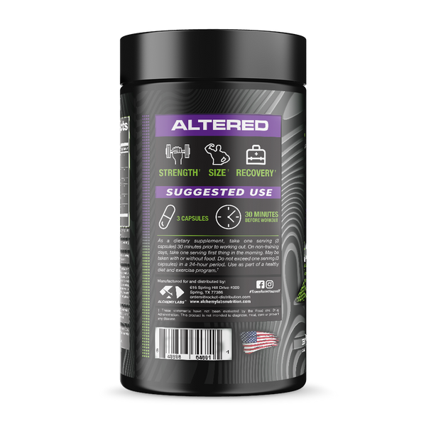 Altered - Turkesterone Supplement | Alchemy Labs - Supplement Giant