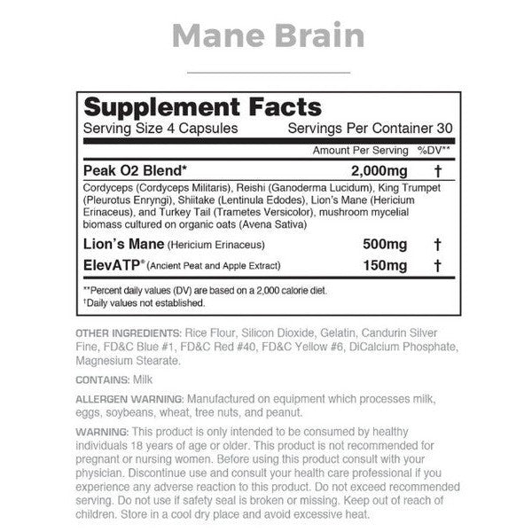 Mane Brain - Supplement Giant